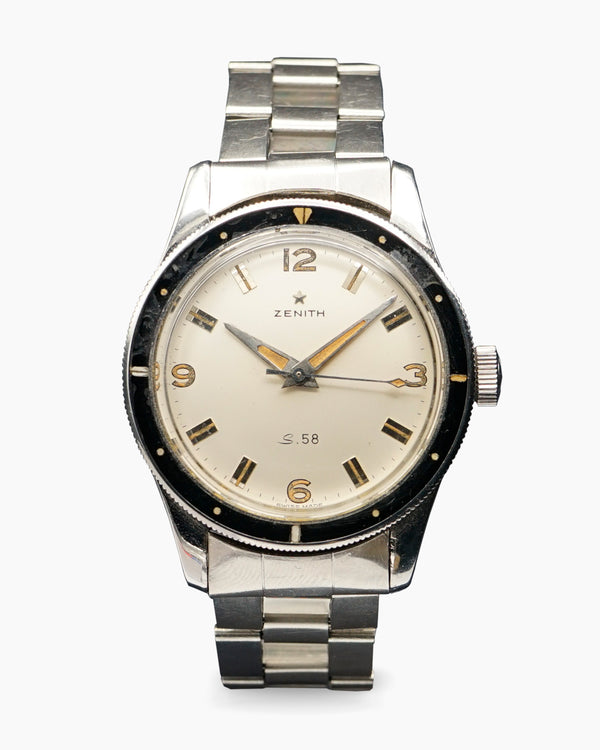 1950s Zenith S58 first generation manual winding