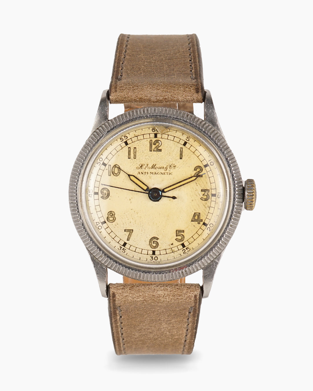 1940s H.Moser & Cie. Pilot Watch