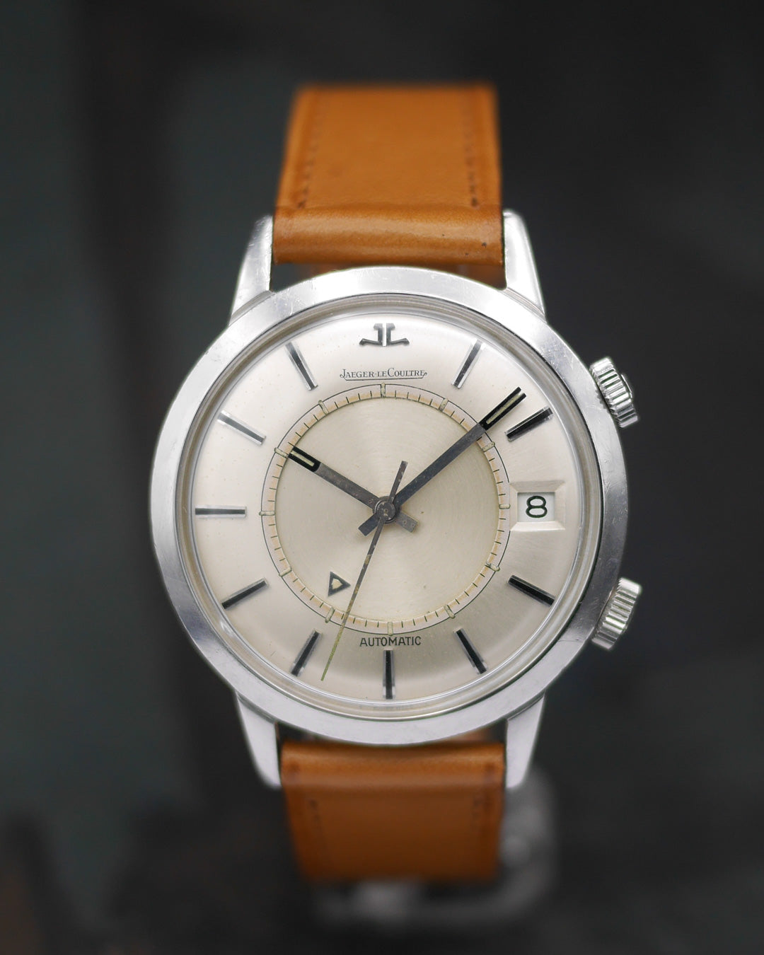 1960s Jaeger-Lecoultre Memovox reference E855 in steel